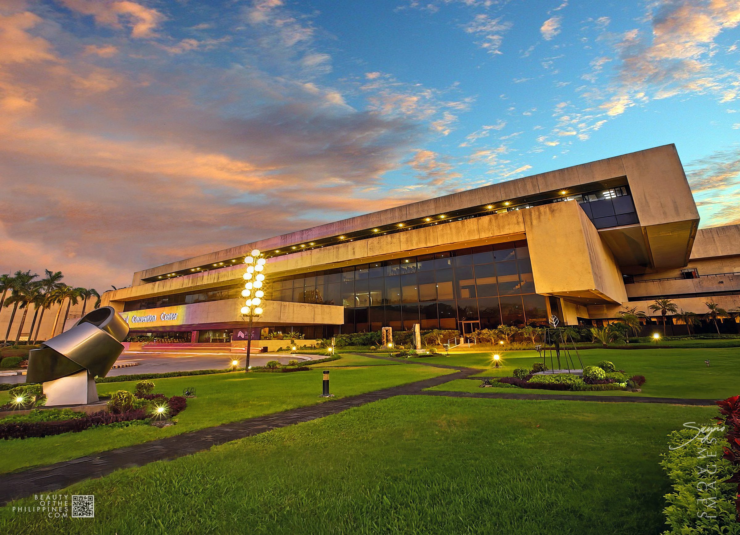 Philippine International Convention Center Logo Outer View Picture